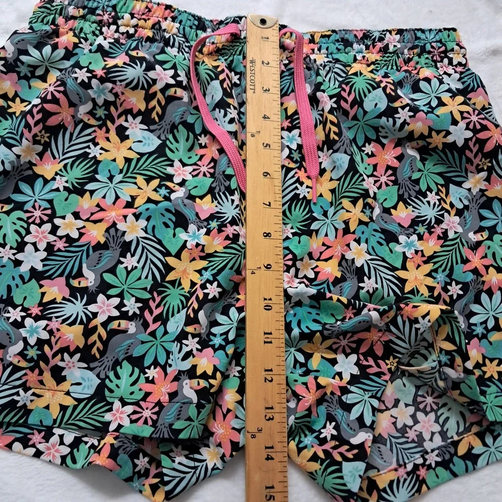 chubbies | Swim | Chubbies Swim Trunks Mens Large Black Floral Toucan 4 ...
